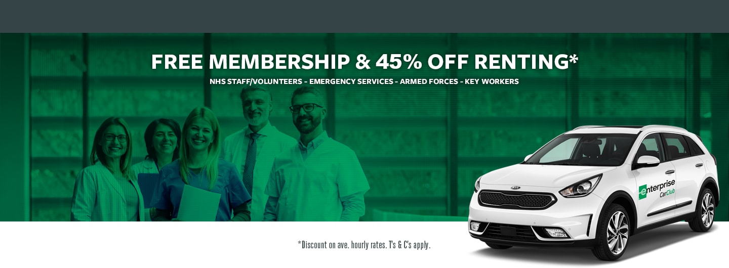 Enterprise Car Club - Automated Daily & Hourly Car Rental across the UK